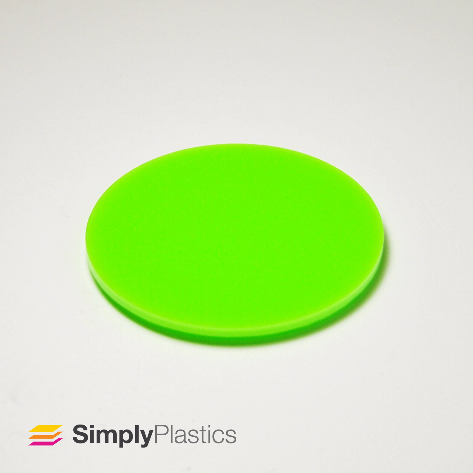 3mm Perspex® Coloured Acrylic Plastic Laser Cut Disc Circle / Various ...