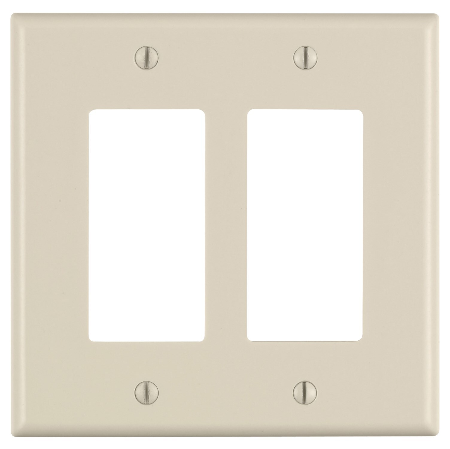Leviton 005-80609-00T Light Almond Device Mount Midway 2-Gang Decora ...
