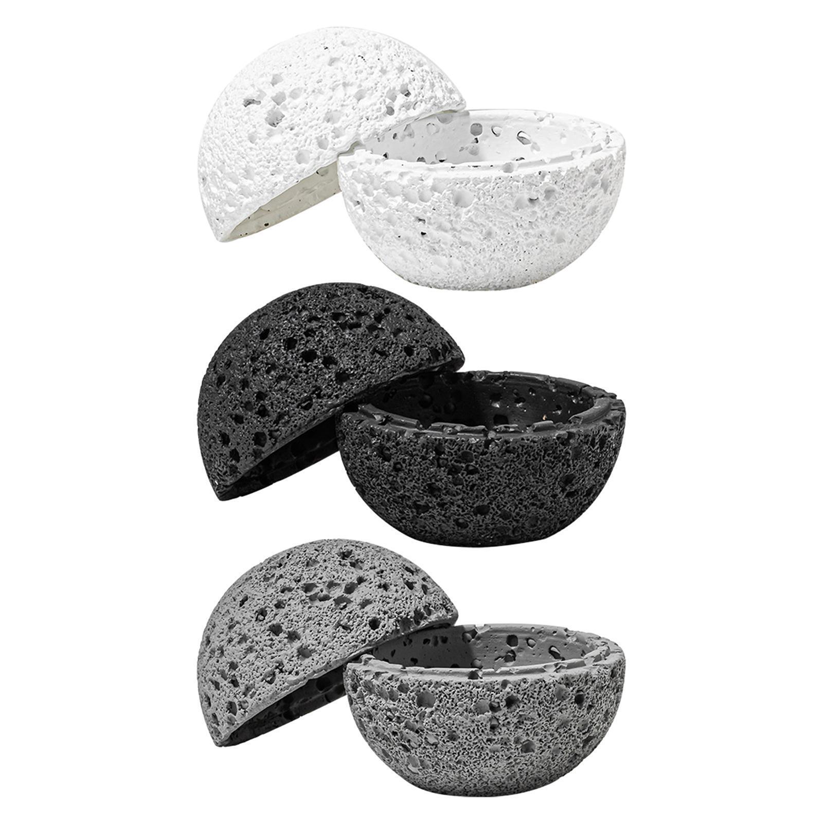 Fireless Aroma Diffuser Stone Volcanic Rock Home Decor Storage ...