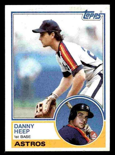 1983 Topps Danny Heep #538 - Houston Astros | eBay