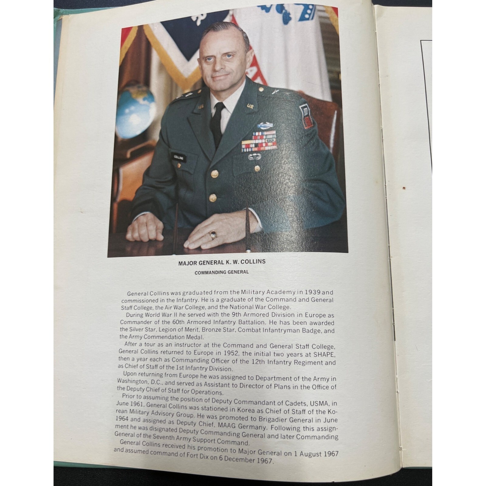 US 1st Army Basic Training Book Fort Dix NJ 1968 Vietnam Era | eBay