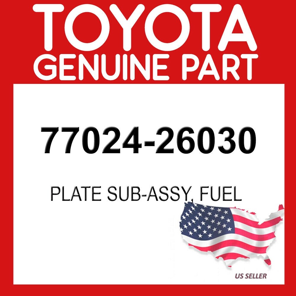 Toyota Genuine 77024-26030 Tube Sub-Assy Fuel Main & Return Front ...