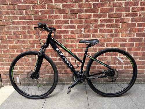 Carrera Crossfire 2 Womens Hybrid Bike 16" 24 Gears - Black | eBay UK