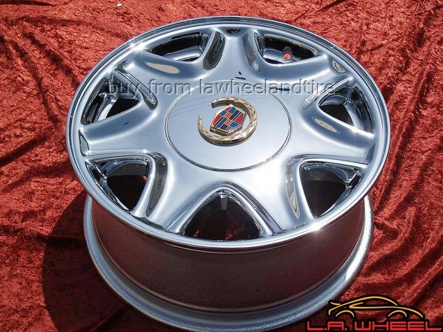 SET OF 4 CHROME 16" CADILLAC ELDORADO SEVILLE STS OEM WHEELS RIMS ...