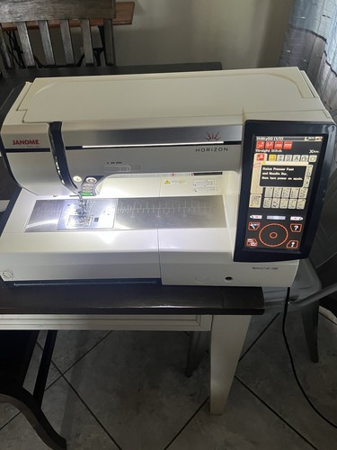 Janome MC 12000 Sewing and Embroidery Machine. *Error Message* | eBay