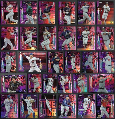 2020 Topps Chrome Pink Refractor Cards Complete Your Set U Pick From ...