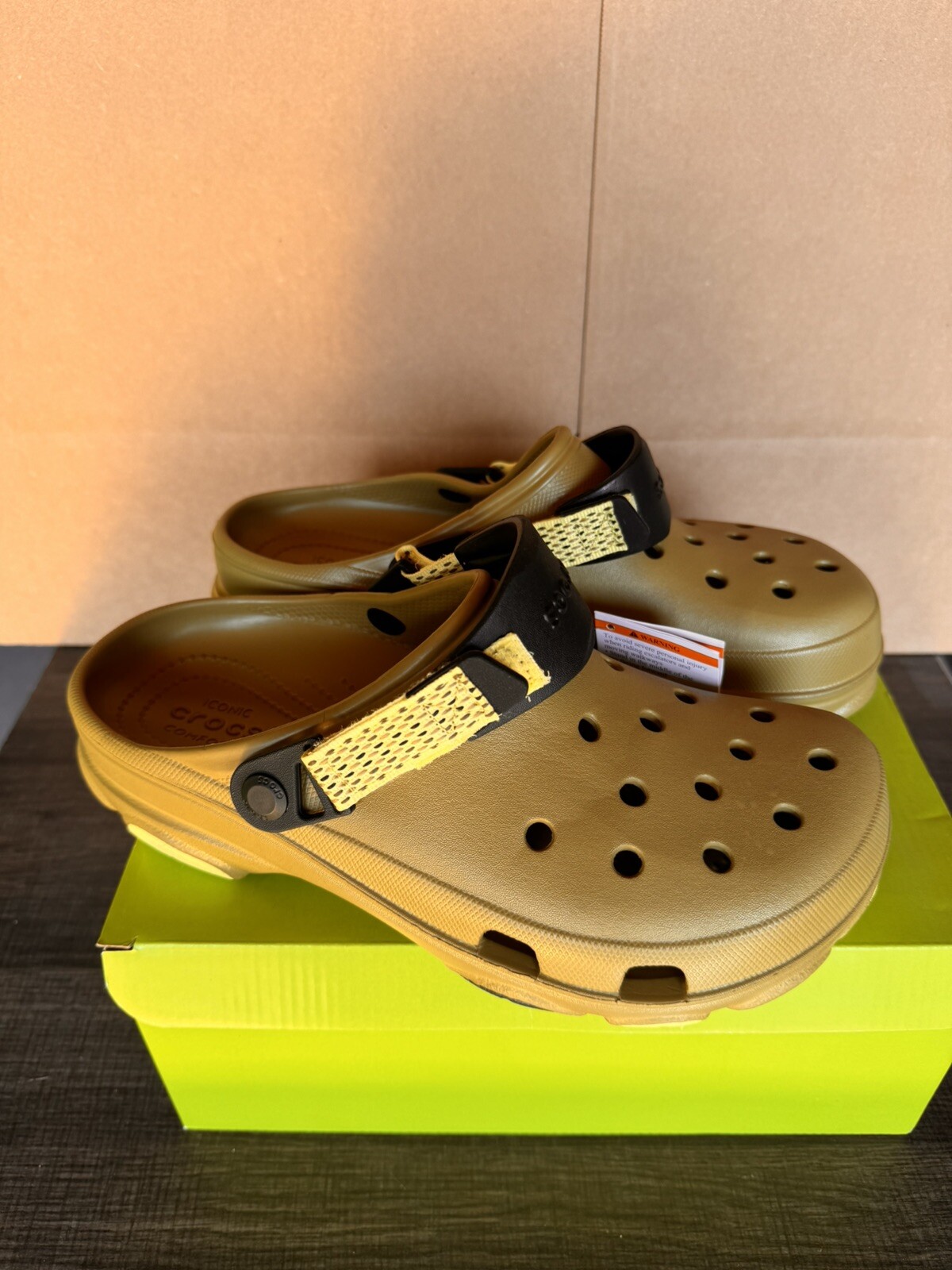 Crocs All Terrain Clog Aloe Green Size 9