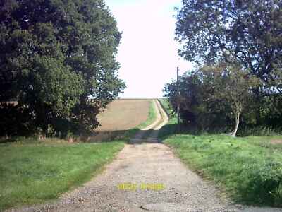 Photo 6x4 The Entrance to Hill Farmhouse Chediston Off the B1123 ...