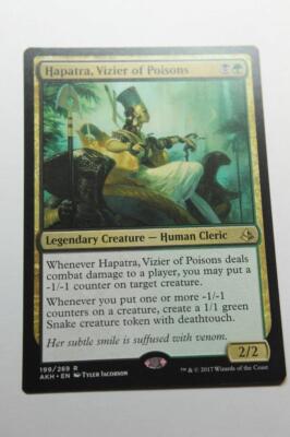 MTG Hapatra Vizier of Poisons x1- -Amonkhet-Lightly Played | eBay