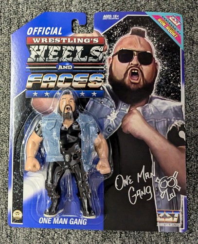 WWF WWE Heels And Faces One Man Gang Action Figure Zombie Sailor Toys ...