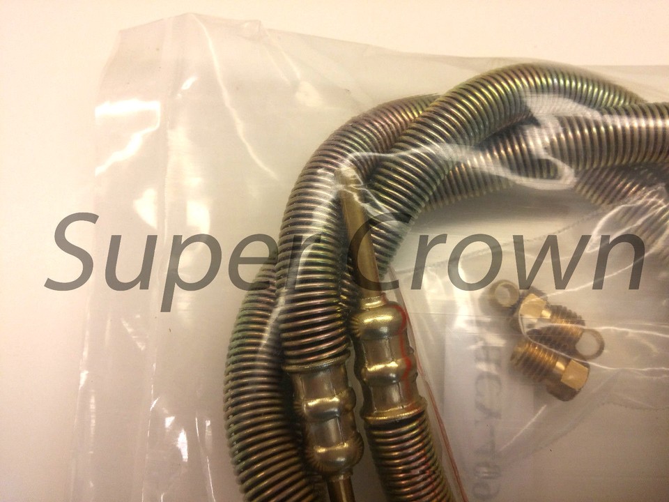 Flexible Oil Mesh Metal Surround Hose Line Tubing Ф4mm x 33.46"L FHCY ...