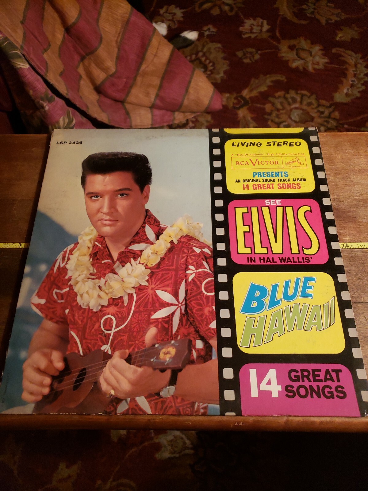 See ELVIS In Hal Wallis' Blue Hawaii RCA Victor LPM2426 | eBay