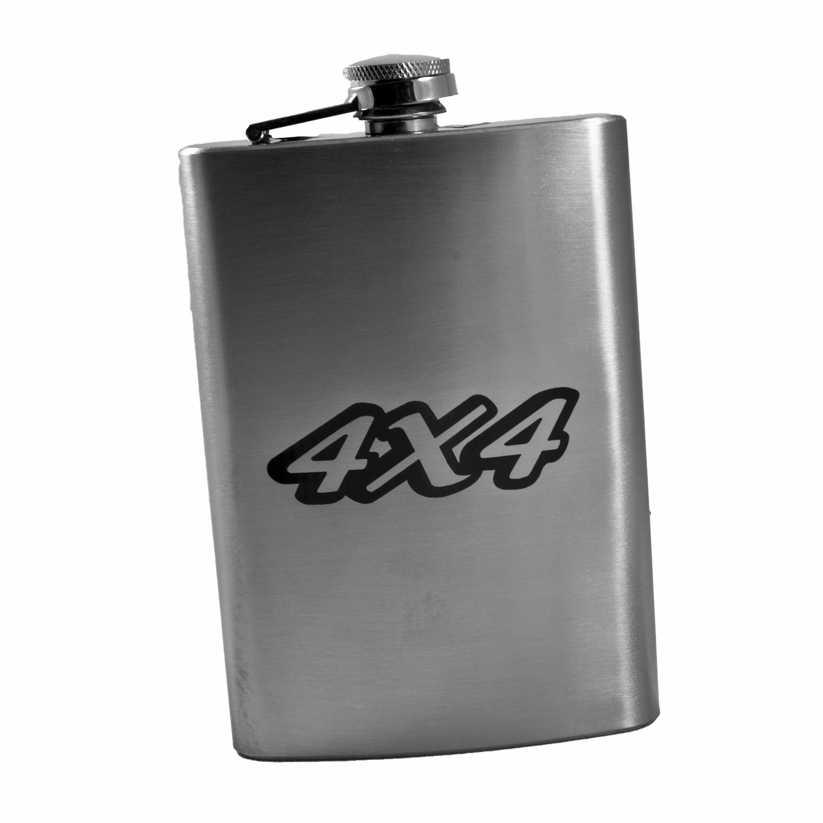 8oz 4x4 Stainless Steel Flask | eBay