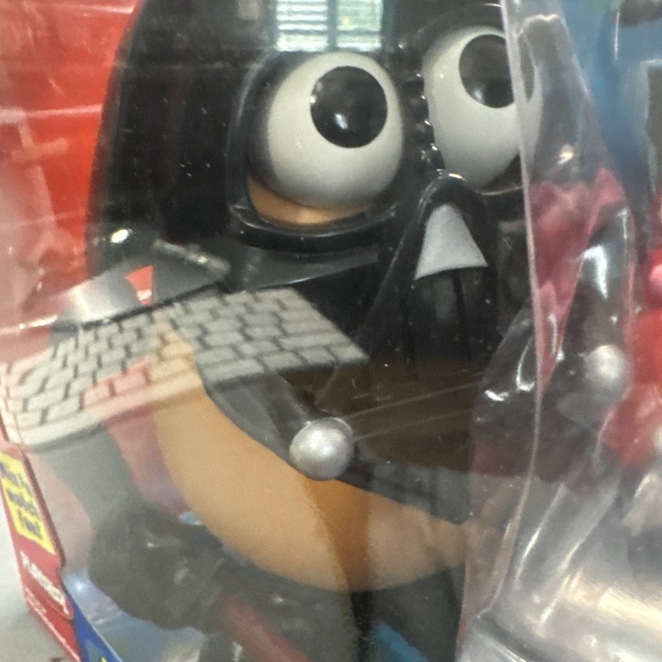 Star Wars Darth Tater Mr Potato Head Playskool Hasbro Darth Vader New ...