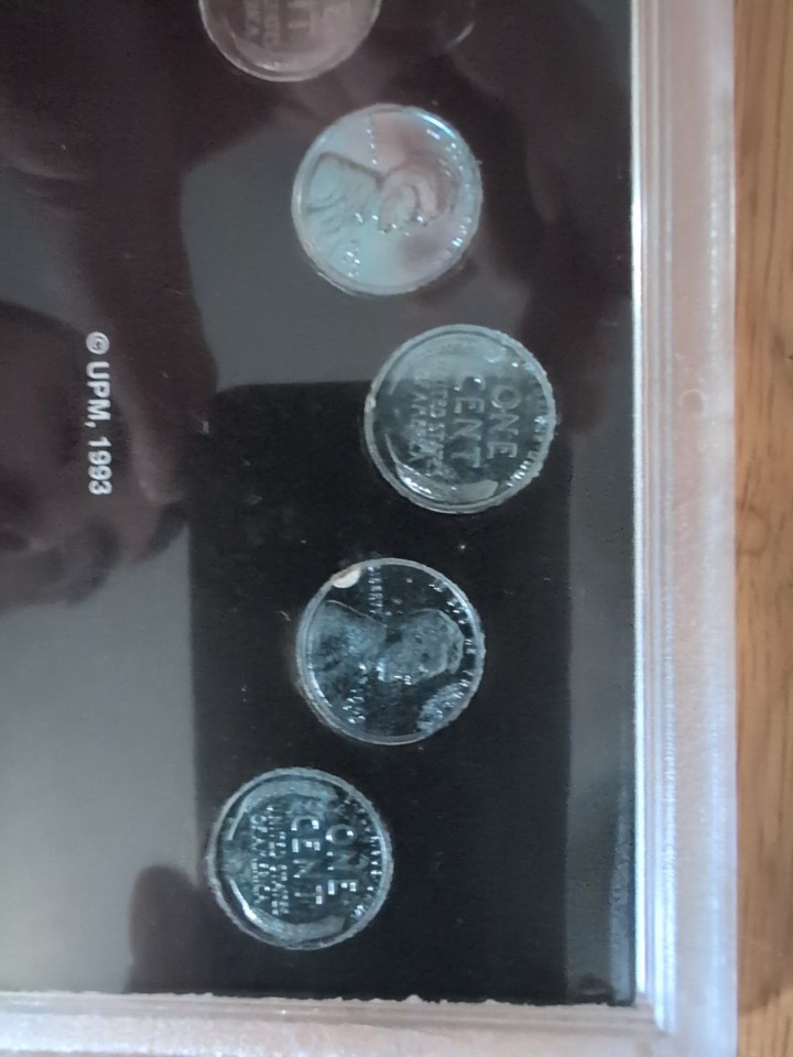 1943 Steel Cents Wartime Emergency Issue Lot Of 5 BU Coins in Case | eBay