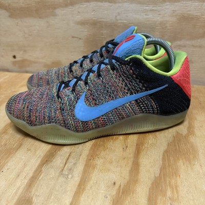 Nike Kobe 11 Elite Low Flyknit Multicolor NIKEiD 903710-993 Men's size ...