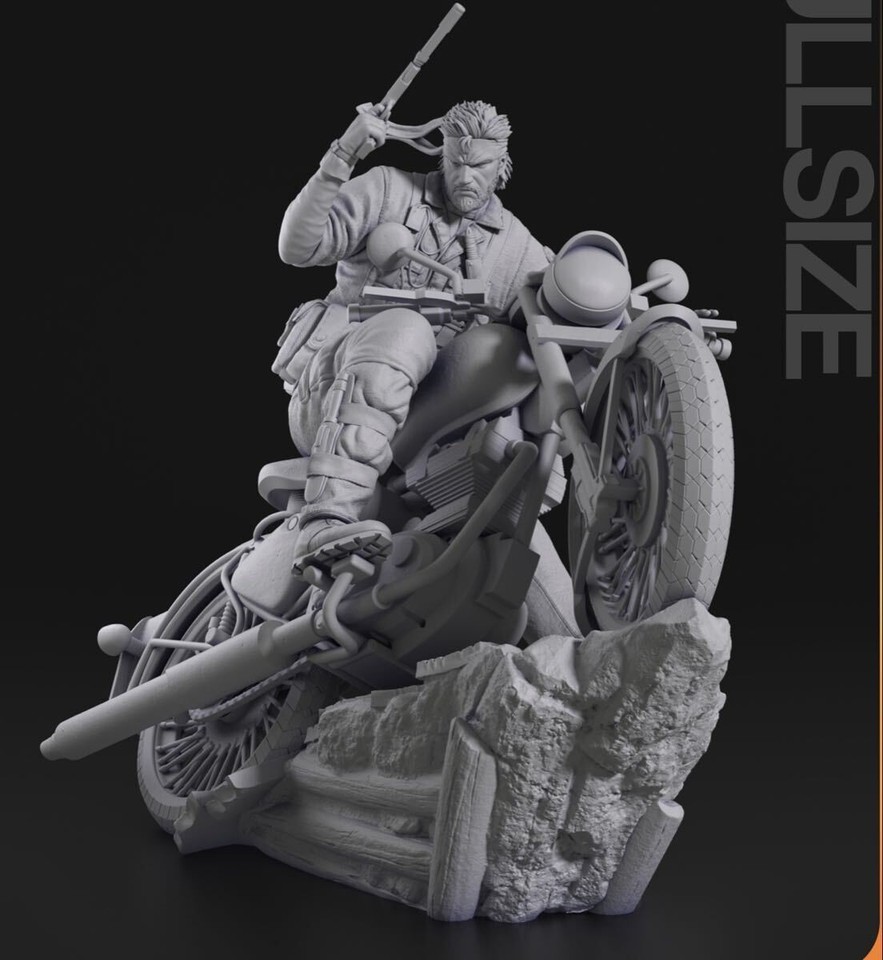 Metal Gear Solid MGS Metal Gear Figure Garage Kit Unpainted Unassembled ...