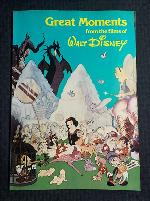 1981 GREAT MOMENTS From the Films of Walt Disney VF 8.0 1st Rutledge ...