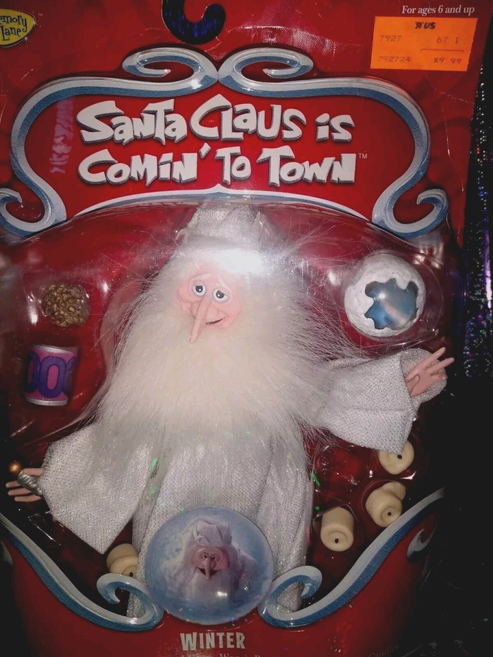 Vtg. 🦄Memory Lane /Santa Claus Is Coming To Town "Winter" Warlock '2004 ...