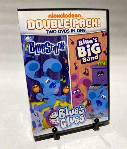 NEW SEALED Blue’s Clues Double Feature: Bluestock + Blue's Big Band ...