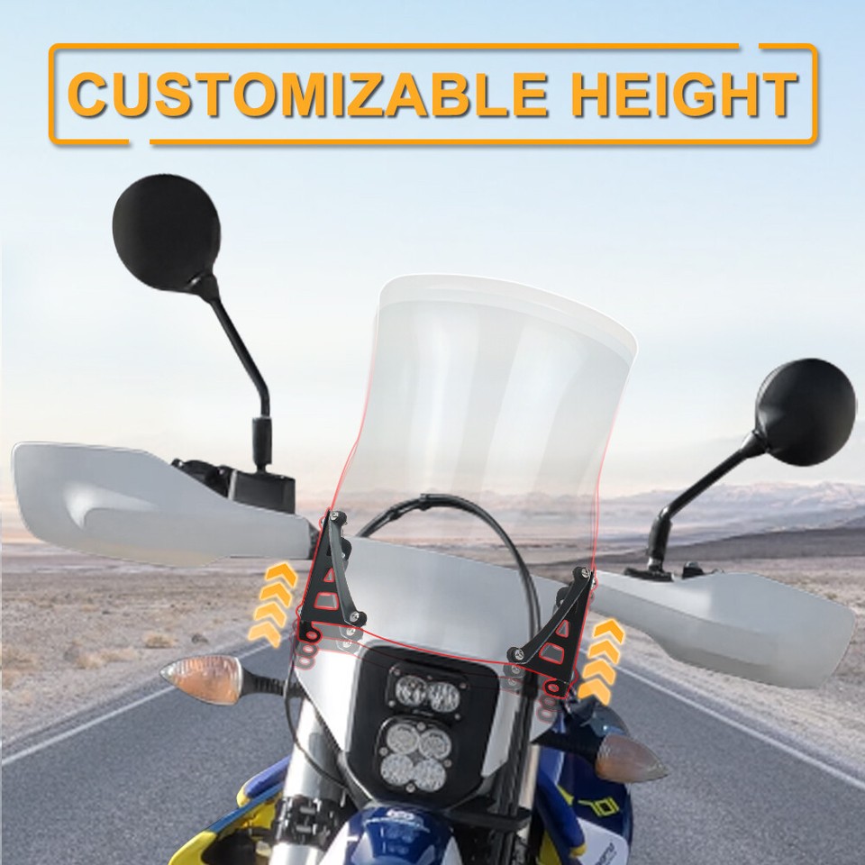 Windscreen Riser Windshield Bracket Fit For Husqvarna 701 Enduro 2016 ...