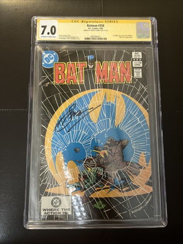 Batman #358 (DC 1983) Gerry Conway Sig! 1st Killer Croc Cover! CGC 7.0 ...