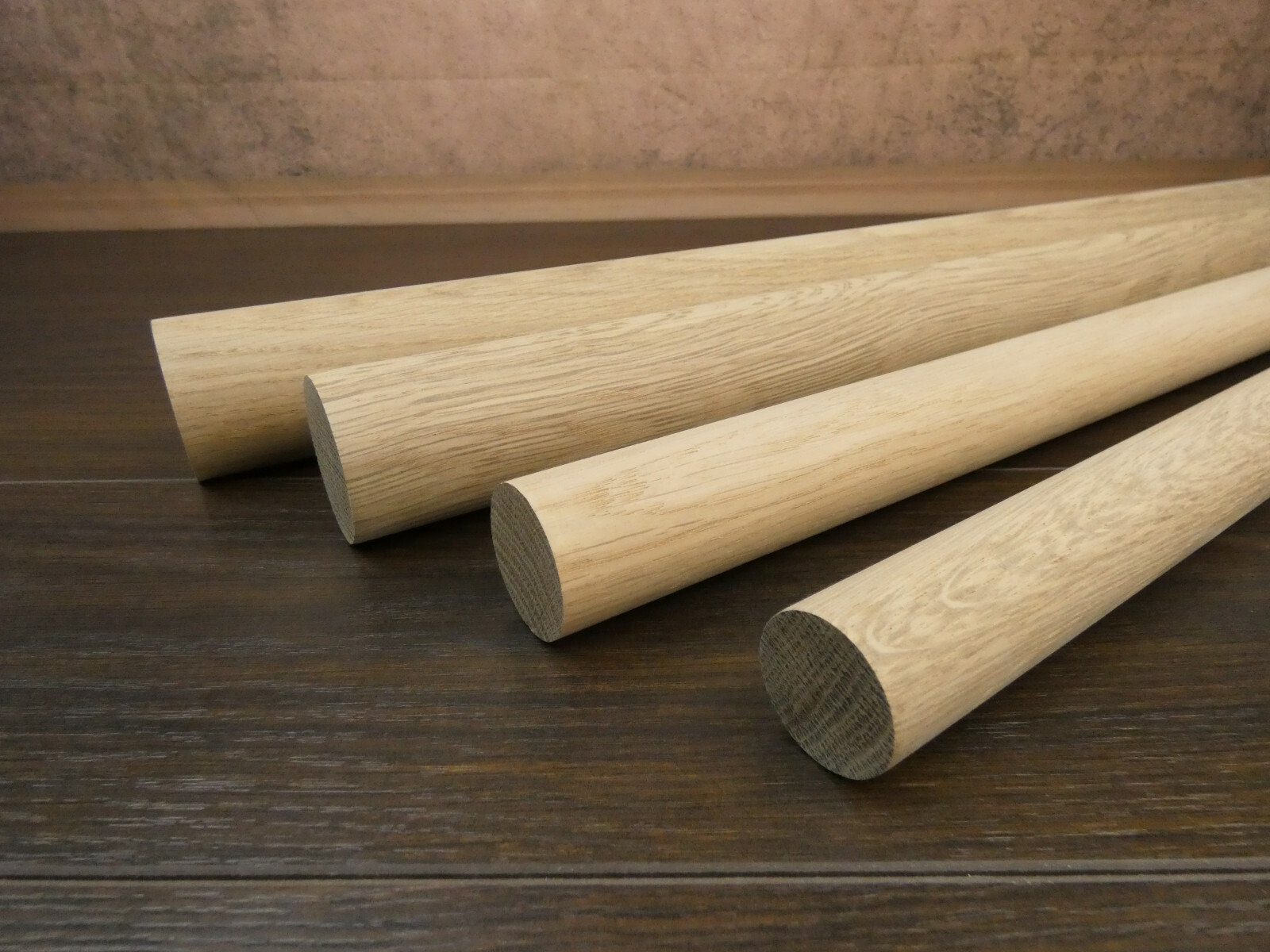 Rundstab Eiche Ø 7,8,9,10,12,16,20,25,30,35,40,45,50 mm x 1000mm ...