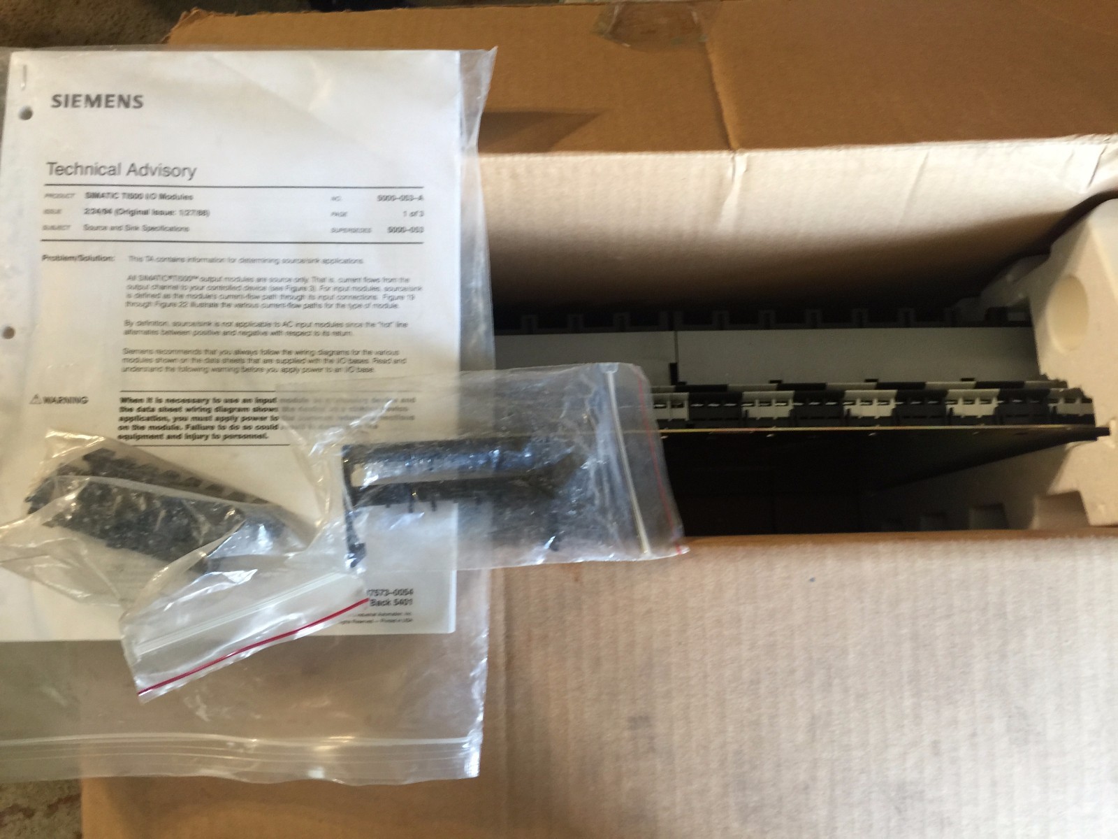 SIEMENS RACK MOUNTING 500 14SLOT 1440VA MAX PER OUTPUT 500-5848 | eBay