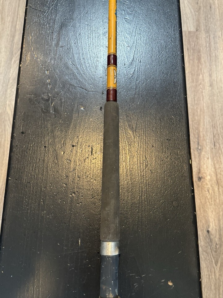Rare Vintage Fenwick Pacificstik Fenglass 7’ Fishing Rod 30-50 lb Tuna ...