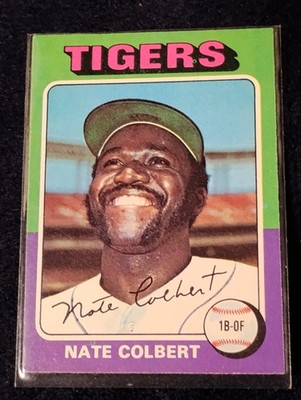 1975 Topps Baseball - #599 Nate Colbert - Detroit Tigers VG-EX ...