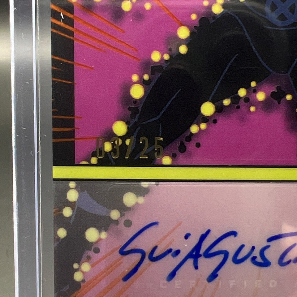 2025 Topps Finest X-Men '97 Gui Agustini Sunspot Voice Actor Auto 3/25 ...