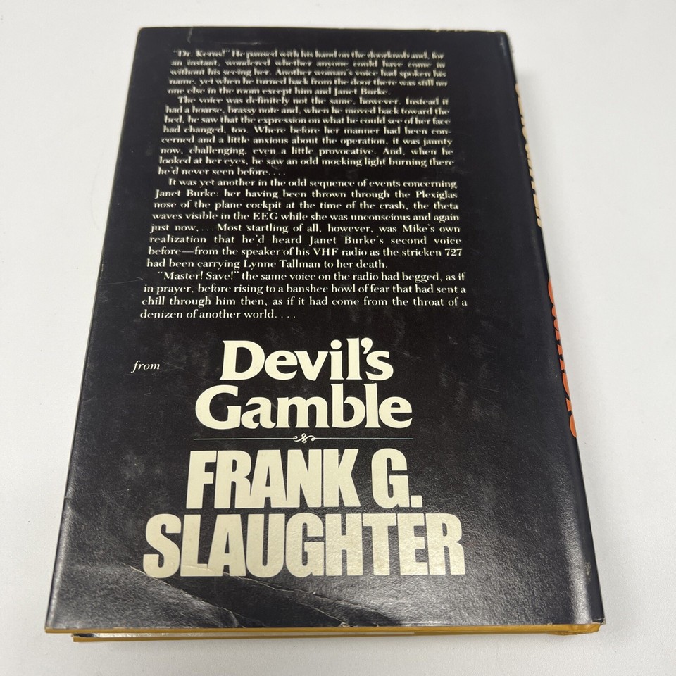 (a12) Frank Slaughter-Devil's Gamble-Novel of Demonology-Supernatural ...