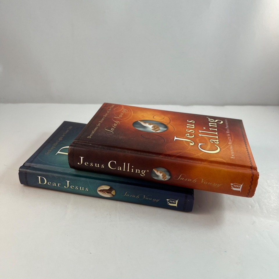 Dear Jesus and Jesus Calling Books Sarah Young Hardcover | eBay