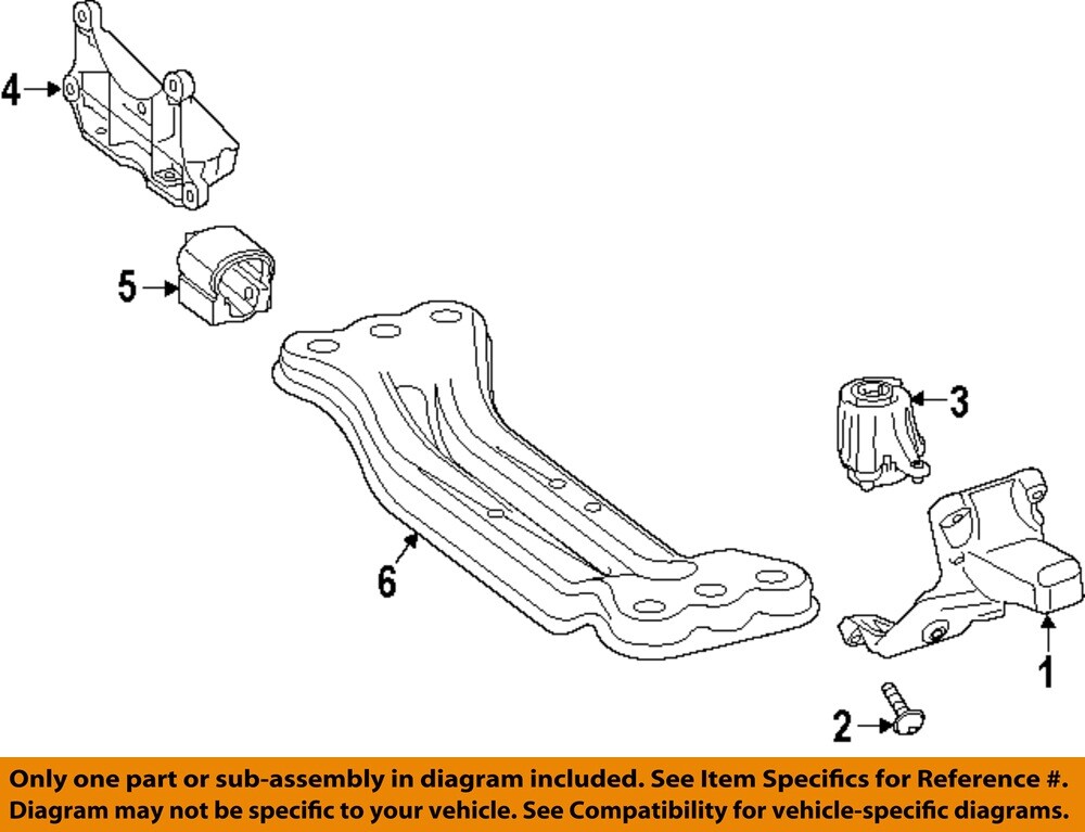 Mercedes MERCEDES-BENZ OEM 15-16 C63 AMG S-Engine Motor Mount Left ...