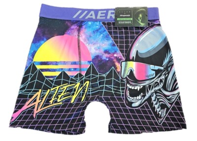 Aeropostale Alien Graphic All Over Print Aero Boxer Brief Underwear 1 ...
