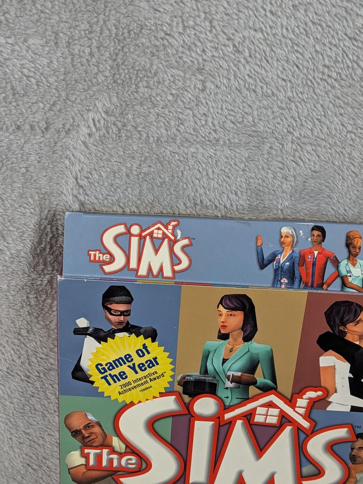 The Sims Deluxe Edition PC CD-ROM Video Game Maxis *BOX ONLY* NO GAME ...