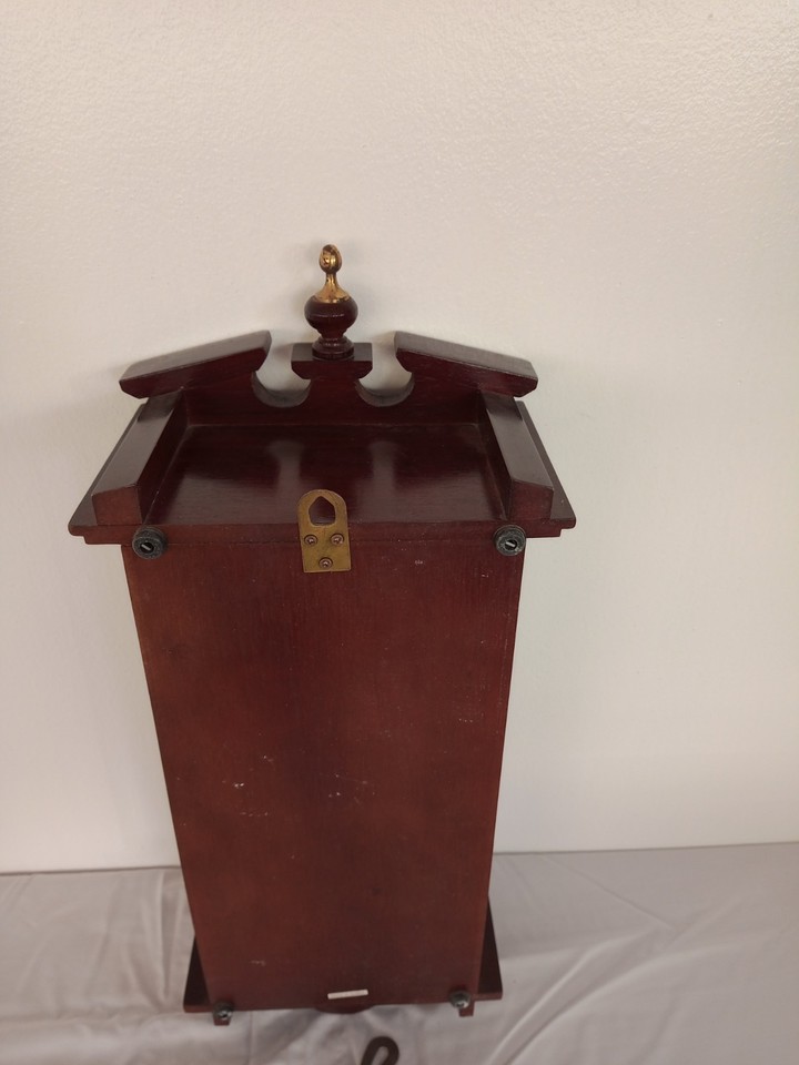 Vintage Wooden Highlands Chiming Pendulum Hanging Wall Clock | eBay UK