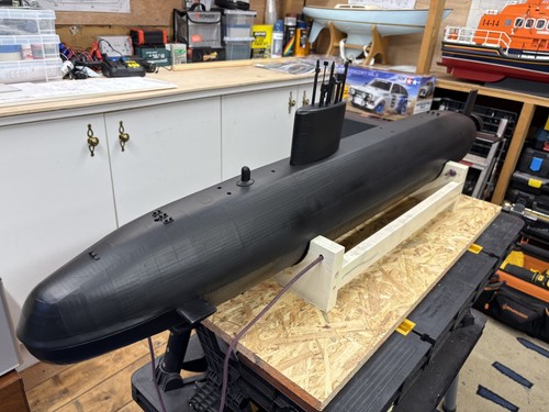 Trafalgar Class RC Model Submarine Boat (Eden / Sheerline) 52” 1.3m ...