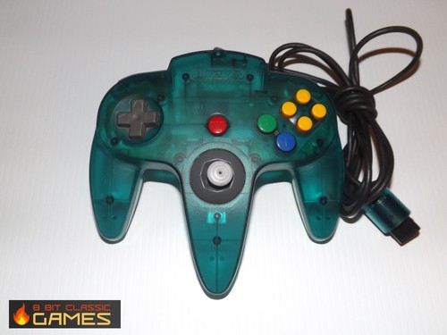 Official Ice Blue Controller - NINTENDO 64 - FAST SHIPPING! 81a | eBay