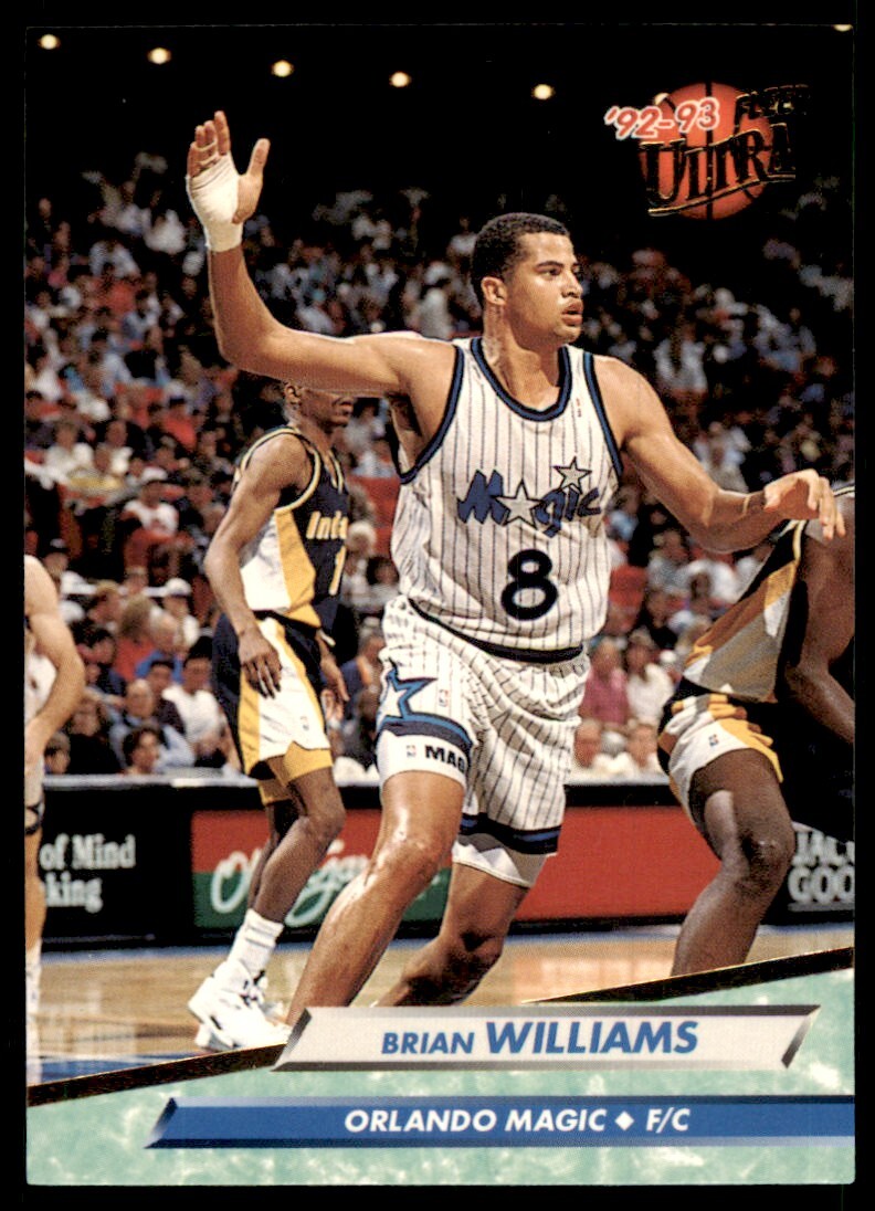 1992-93 Fleer Ultra* Brian Williams Orlando Magic #134 | eBay