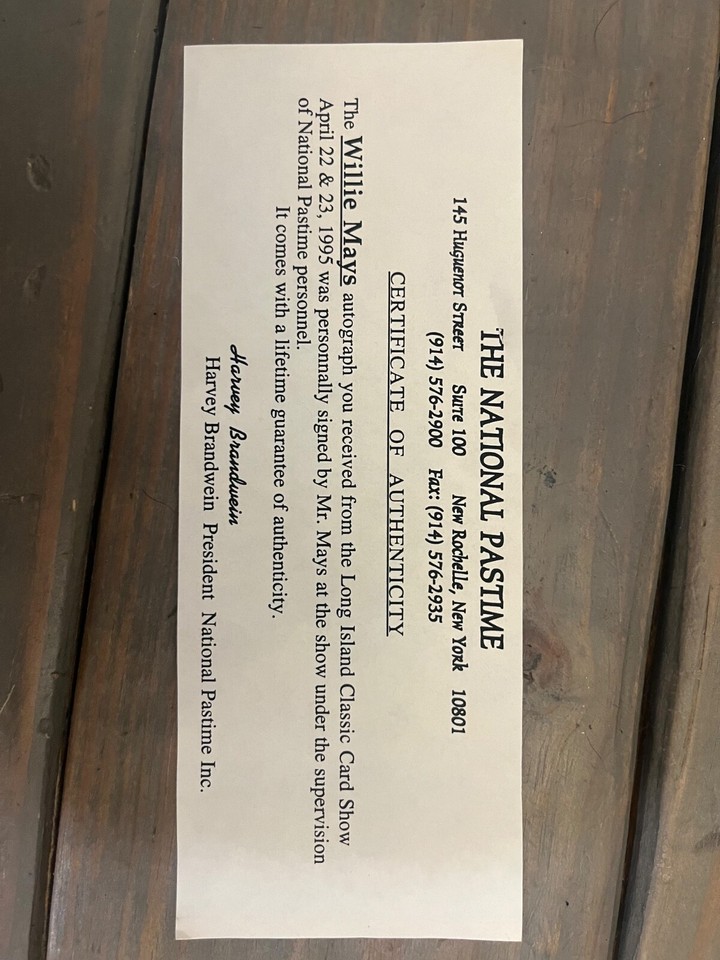 Willie Mays Signed Sports Illustrated Magazine Autograph Auto PSA/DNA ...