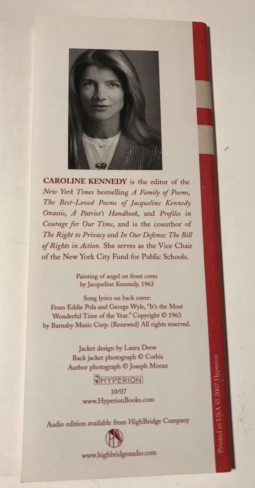 A FAMILY CHRISTMAS Caroline Kennedy SIGNED 2007 HC/DJ FINE/FINE | eBay