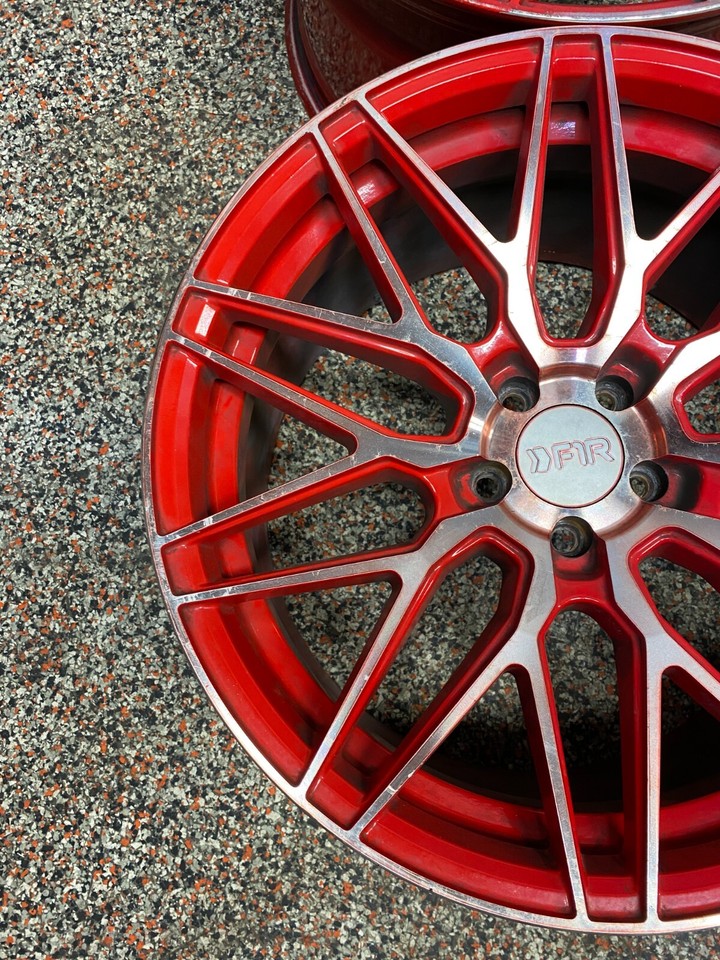 2010 Camaro SS F1R Wheels F103 18x9.5 | Candy Red | Set of 4