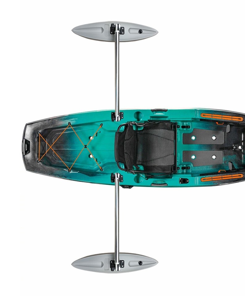 Brocraft Kayak Outrigger / Kayak stabilizer / Kayak & Canoe Stabilizer ...