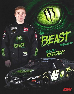 2023 TYLER REDDICK “THE BEAST UNLEASHED 23XI" #45 NASCAR CUP SERIES ...