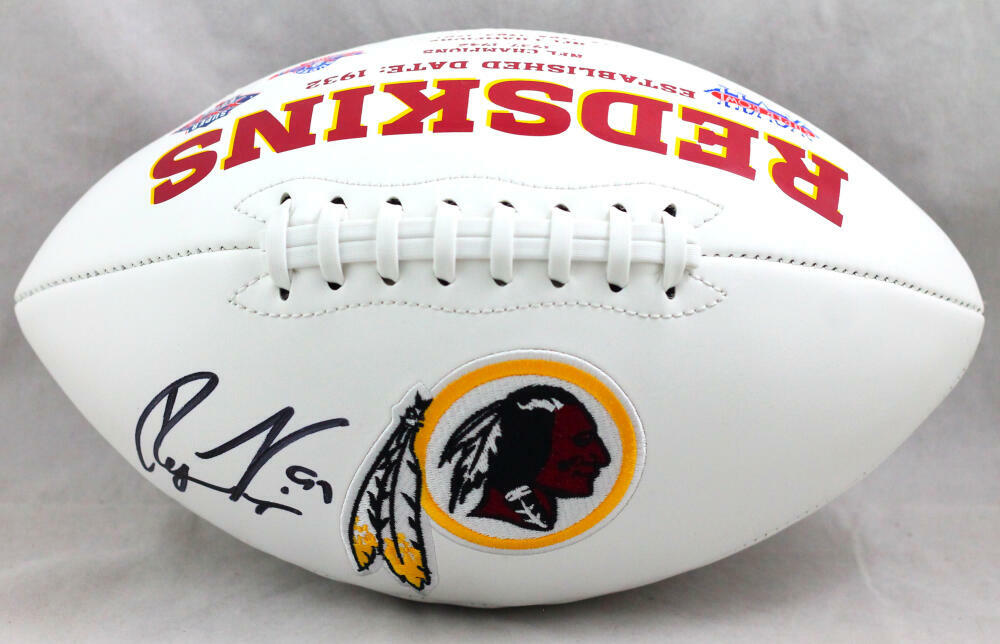 Ryan Kerrigan Autographed Signed Washington Redskins Logo Football- JSA ...