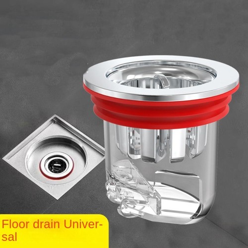 New Creative Drain Cover Sewer Strainer Plug Kitchen Bathroom ...