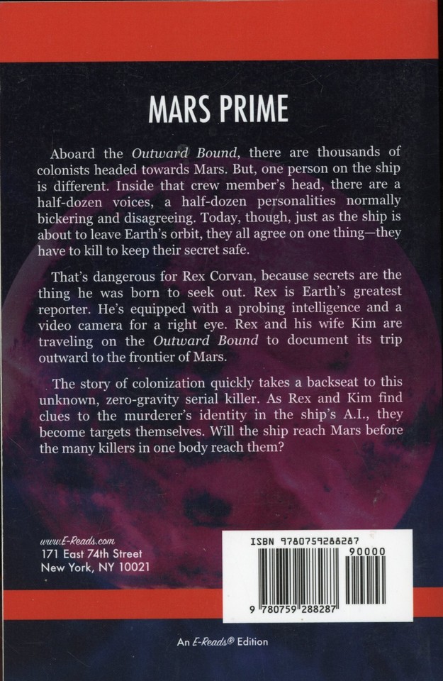 Mars Prime by William C. Dietz (2010, Trade Paperback) VERY GOOD | eBay