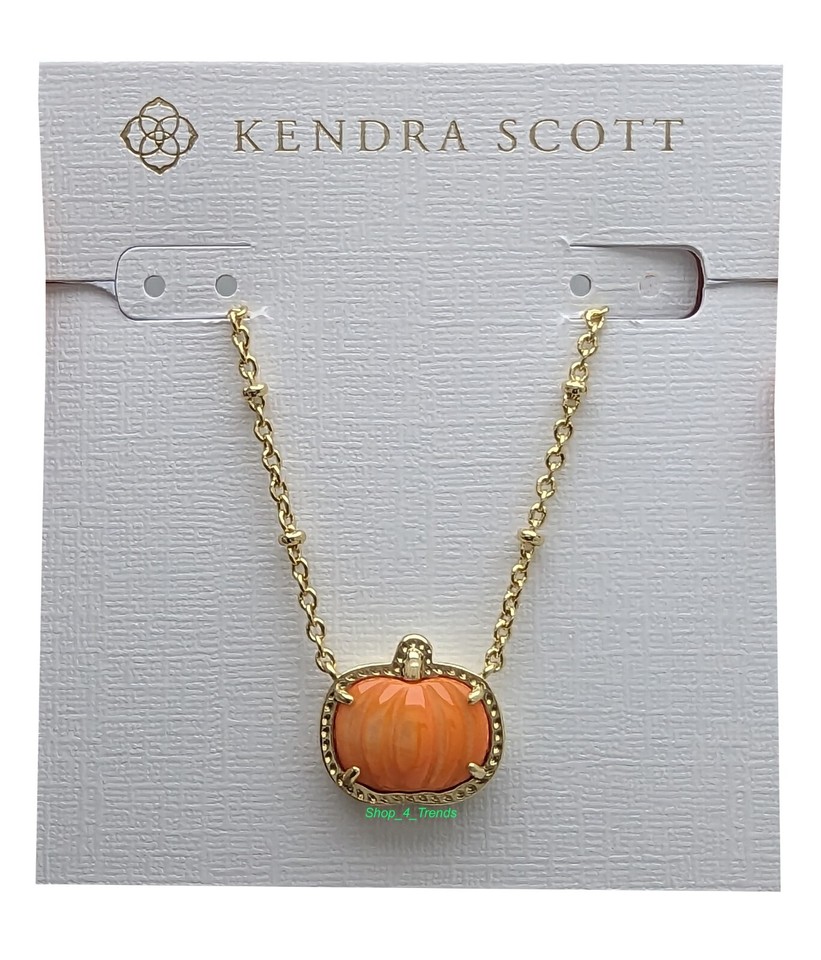 Kendra Scott Orange Necklace