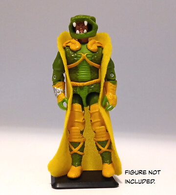 Serpentor yellow replacement cape GI Joe comic pack dtc aftermarket | eBay